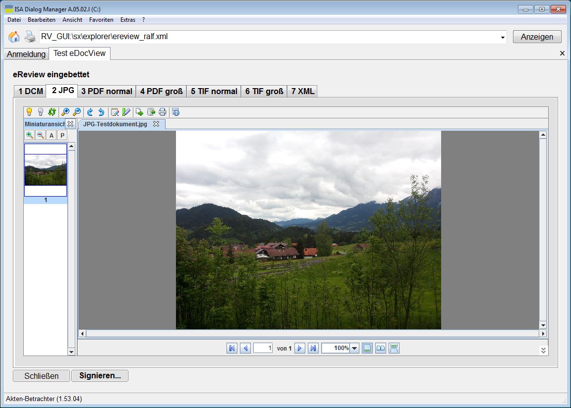 Anpassen und Konfigurieren von eDocView - eDocView